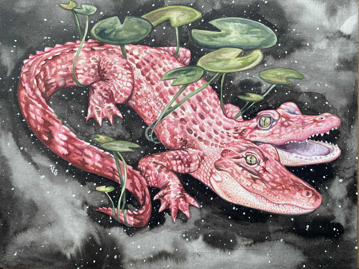 Two headed gator original – vsteiner